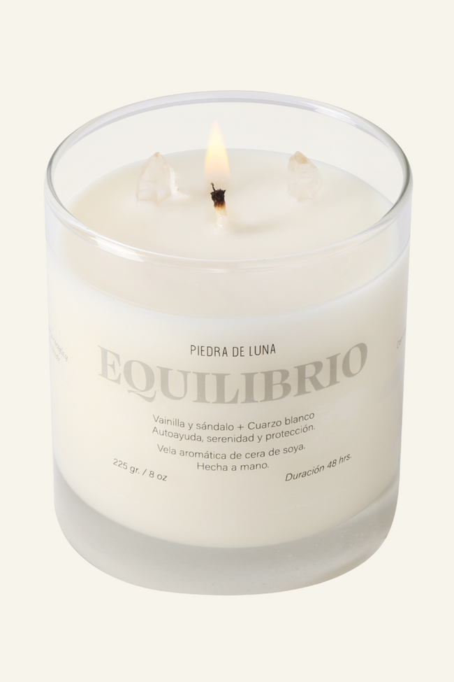 Piedra de Luna Velas